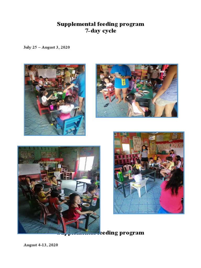 Supplemental Feeding Program | PDF