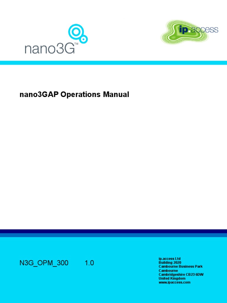nano3GAP Operations Manual: N3G - OPM - 300 1.0 | PDF | Java Virtual ...