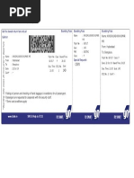 Indigo Boarding Pass Sample | PDF