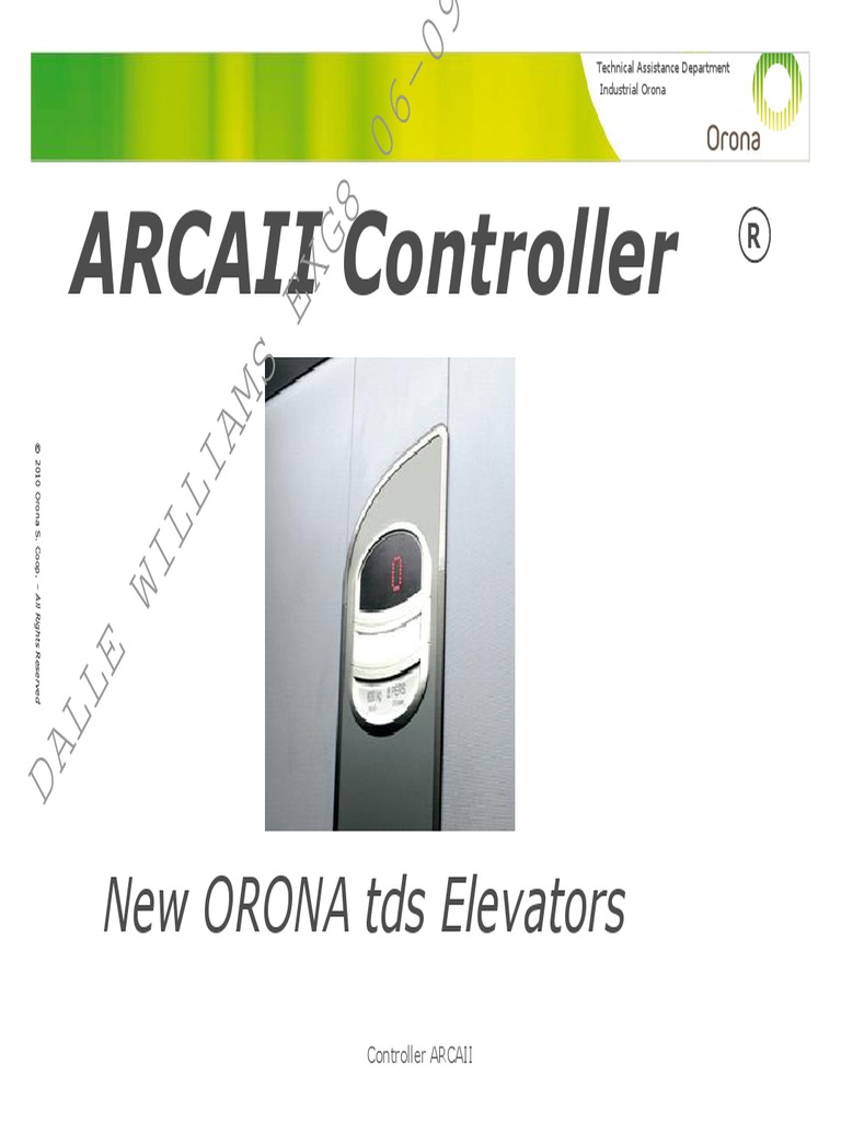 #Orona Cursoarcaii Eng | PDF | Electronics | Machines