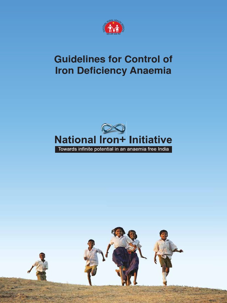 Guidelines For Control of Iron Deficiency Anaemia | PDF | Anemia ...