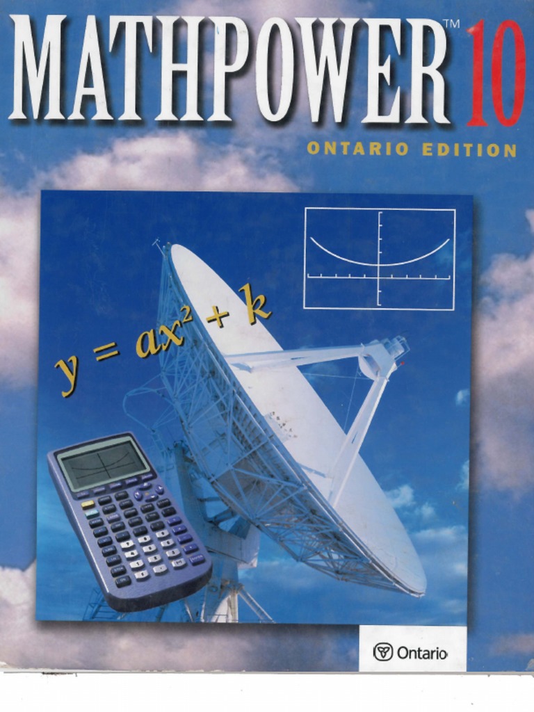 Mathpower 10 Ontario Edition PDF | PDF