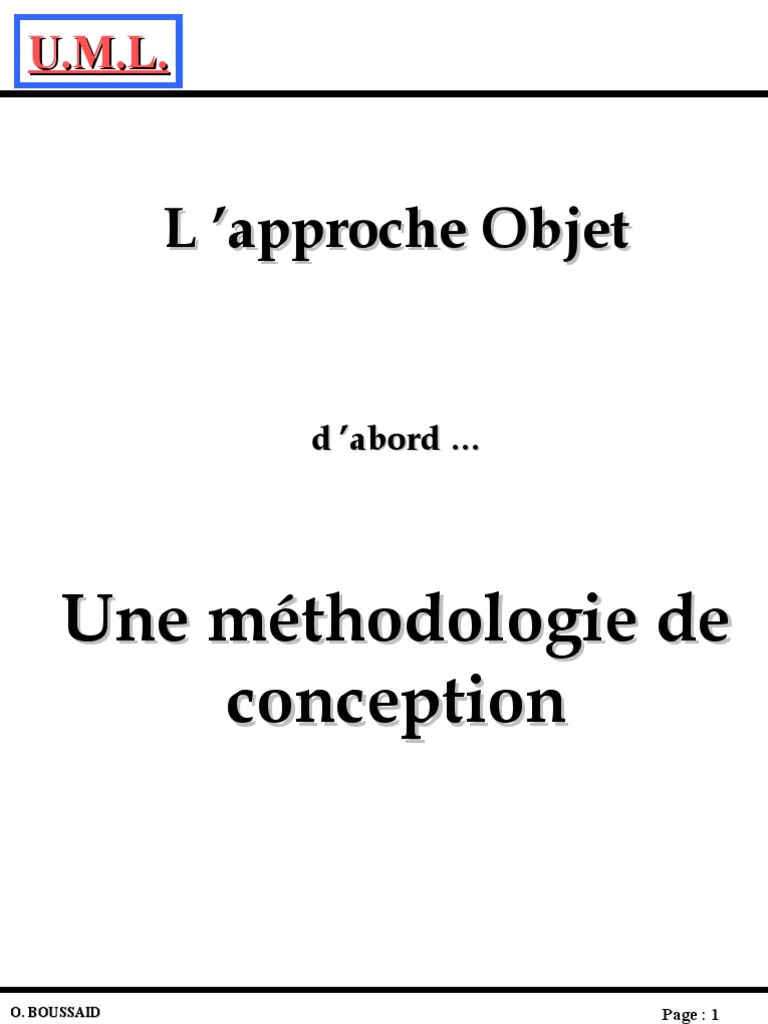 Informatique - Cours Uml | PDF | Classe (informatique) | Développement ...