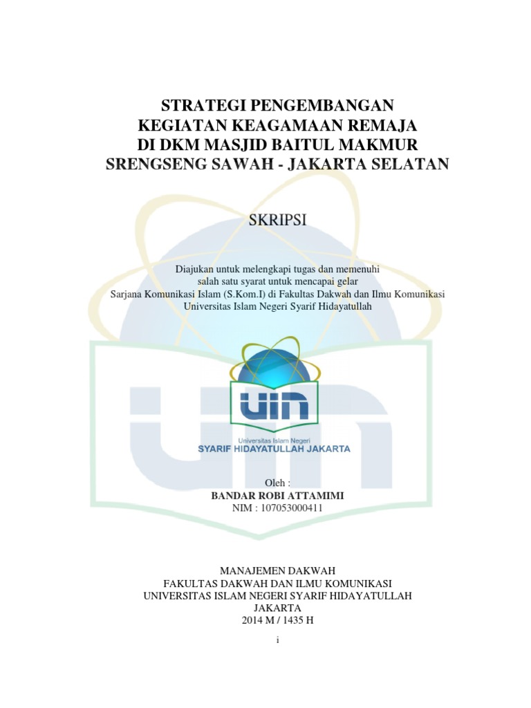 Bandar Robi Attamimi-Fdk PDF | PDF | Karier & Perkembangan