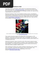 Siemens Ductor Test Method Statement | PDF | Electrical Resistance And ...