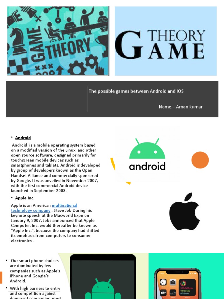 Game Theory Ios Vs Android | PDF | Android (Operating System) | Apple Inc.