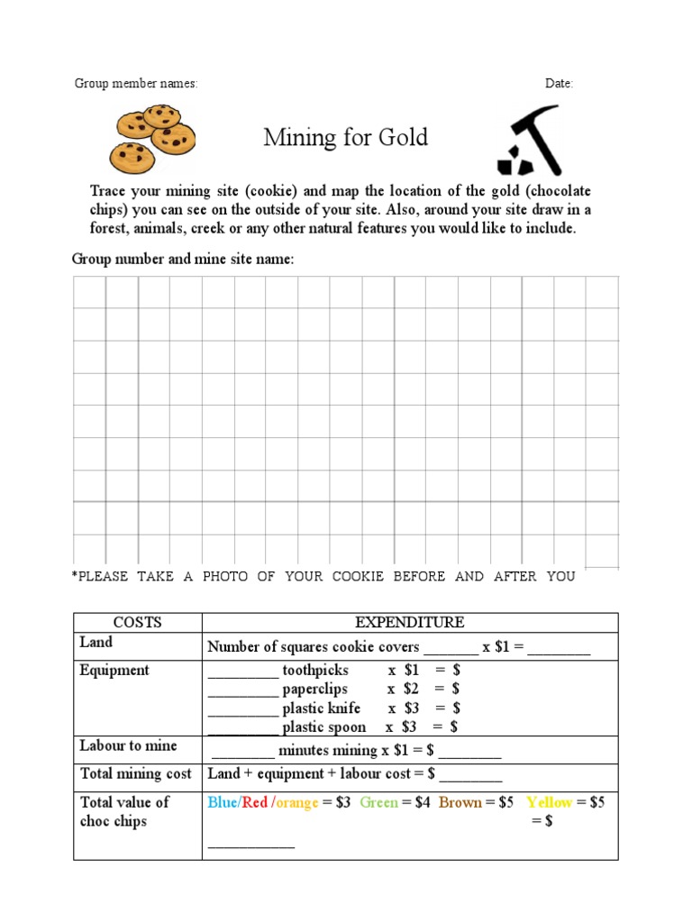 Cookie Mining Activity Cost Analysis | PDF