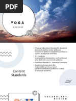Yoga Project Rubric | PDF | Physical Exercise | Recreation