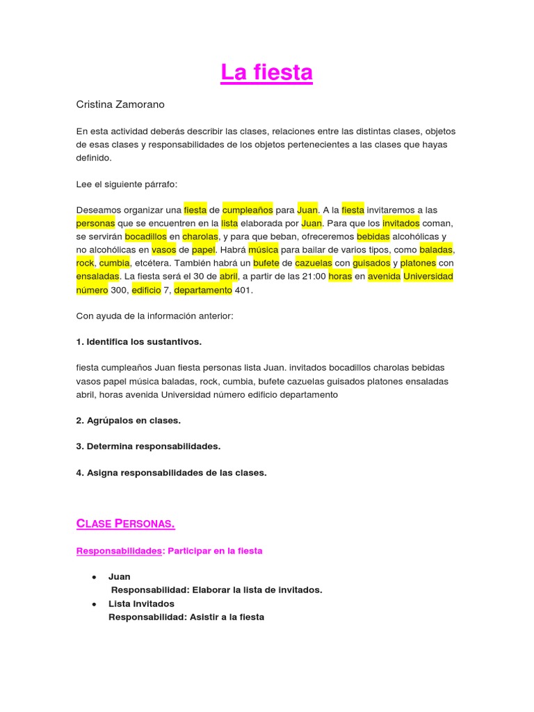 La Fiesta PDF | PDF | Comida y bebida | Cocina