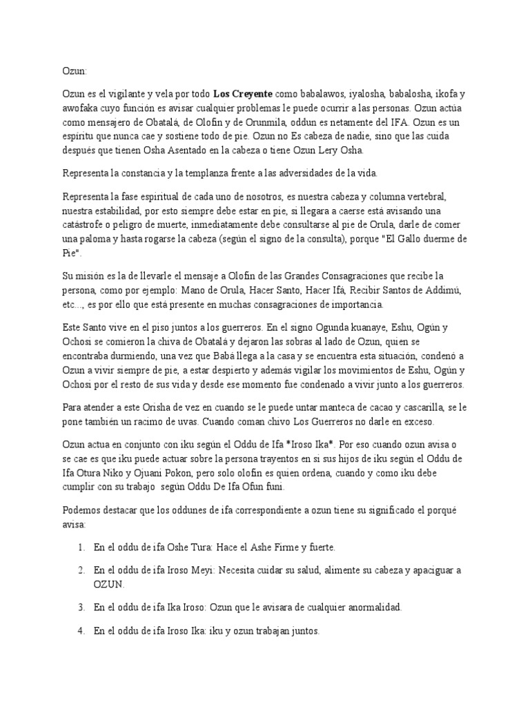 Historia de Ozun | PDF | Mitología | Religión étnica