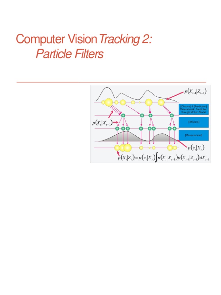 Tracking2 PDF | PDF | Kalman Filter | Computer Vision