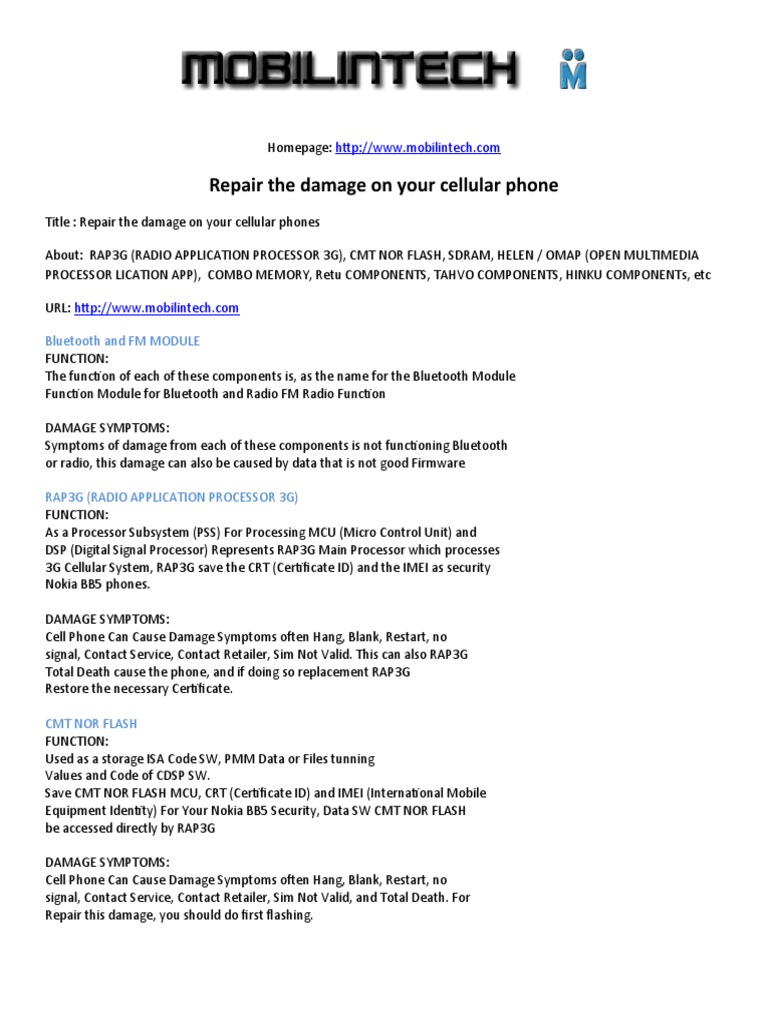 Function of Cellular Phones Full Version | PDF | Mobile Phones ...