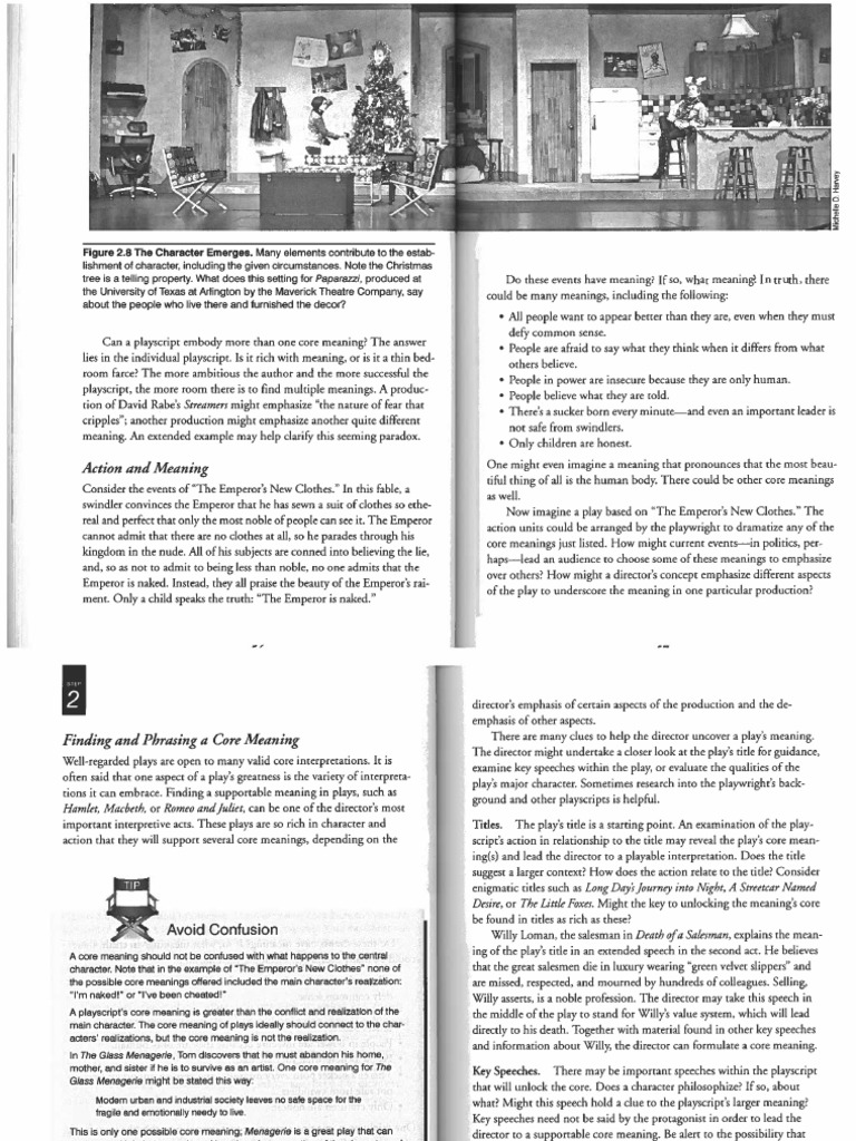 Stage Directing: The First Experiences Chapter 2 | PDF