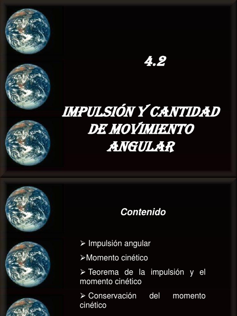 Impulsion Rigido PDF | PDF | Momento angular | Impulso