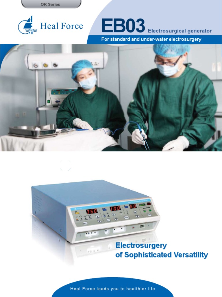 Brochure - Electrosurgical Generators - EB03 - EN | PDF | Electrical Engineering | Electricity