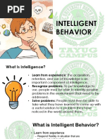 14 Intelligent Behavior | PDF | Metacognition | Creativity