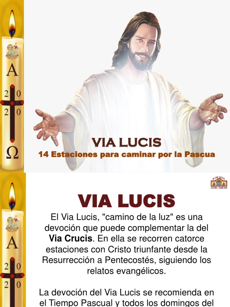 Via Lucis: el camino de la luz hacia la resurrección | PDF | orador del ...