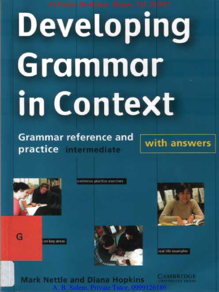 Devoloping Grammar in Context | PDF