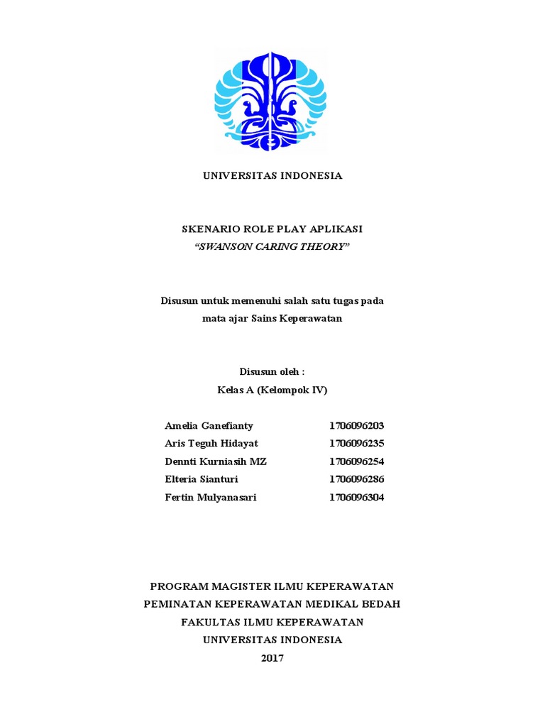 Aplikasi Teori Caring Swanson | PDF