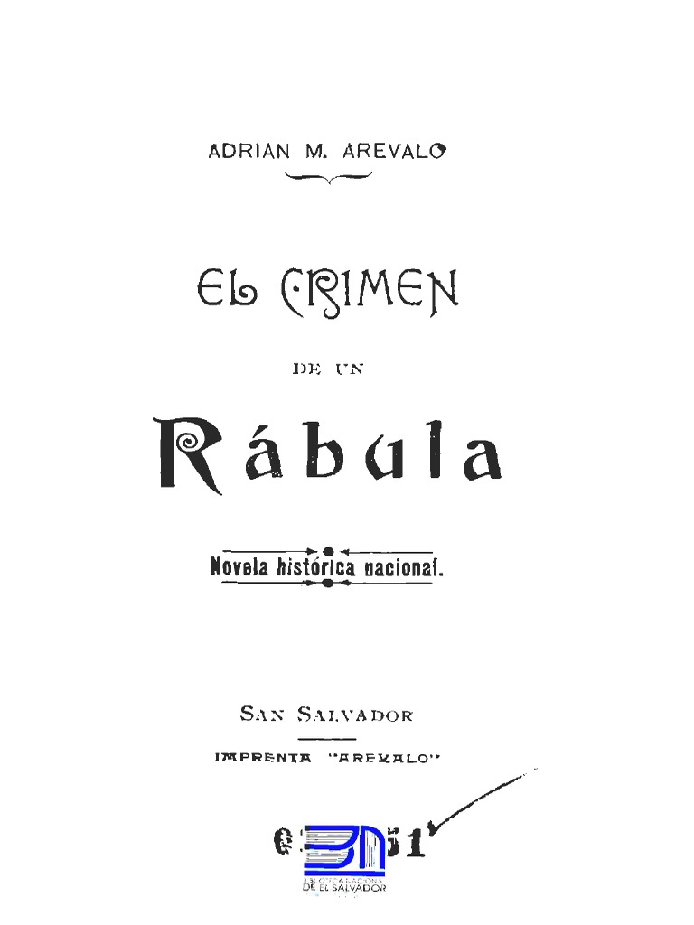 El Crimen de Un Rábula | PDF