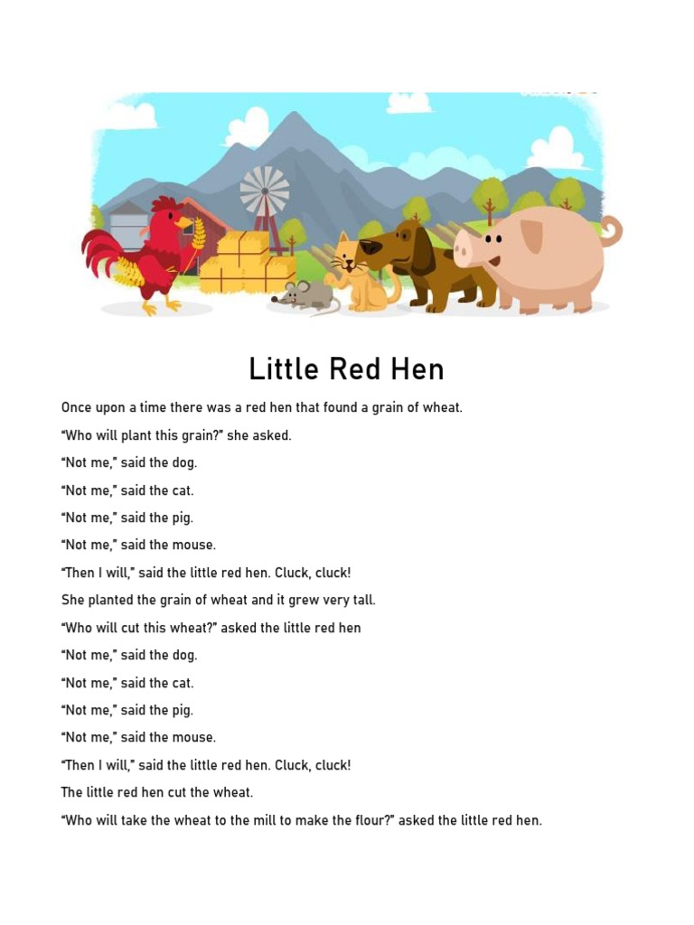 Little Red Hen | PDF