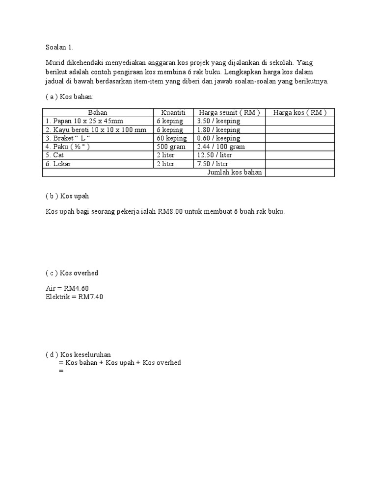 Latihan Pengukuhan Konsep SMART RBT T.1 | PDF