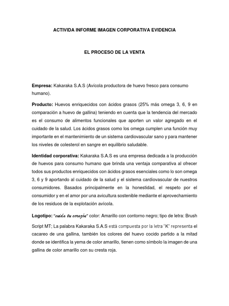 Informe sobre Imagen Corporativa Kakaraka | PDF | Tecnología