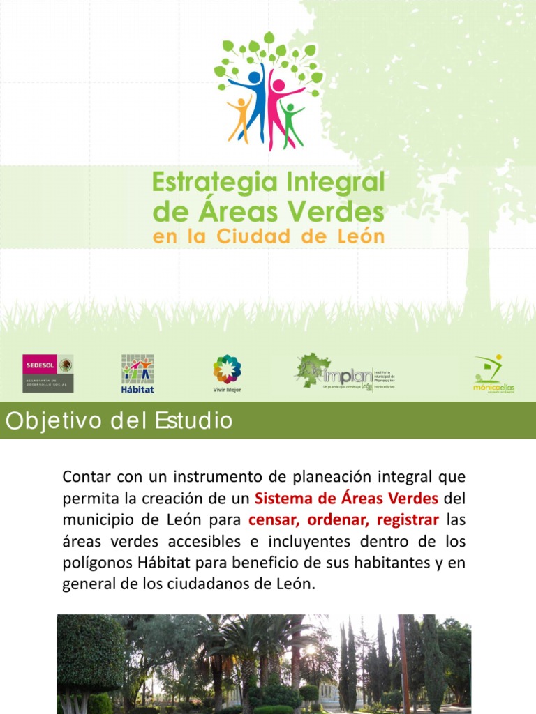 Análisis del inventario de áreas verdes y diagnóstico de la percepción ...