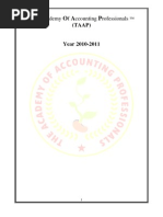 IOTP Curriculum for CMA Final Training | PDF | Taxes | Audit