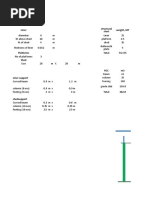 Scaffold Materials Calculation Sheet | PDF | Scaffolding | Equipment