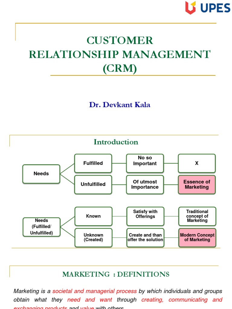 Lecture 1 - Introduction PDF | PDF | Customer Satisfaction | Customer