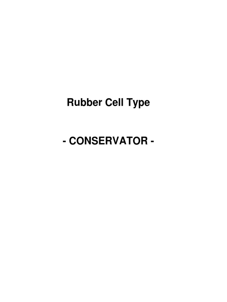 04 Conservator - Rubber Bag | PDF | Transformer | Materials