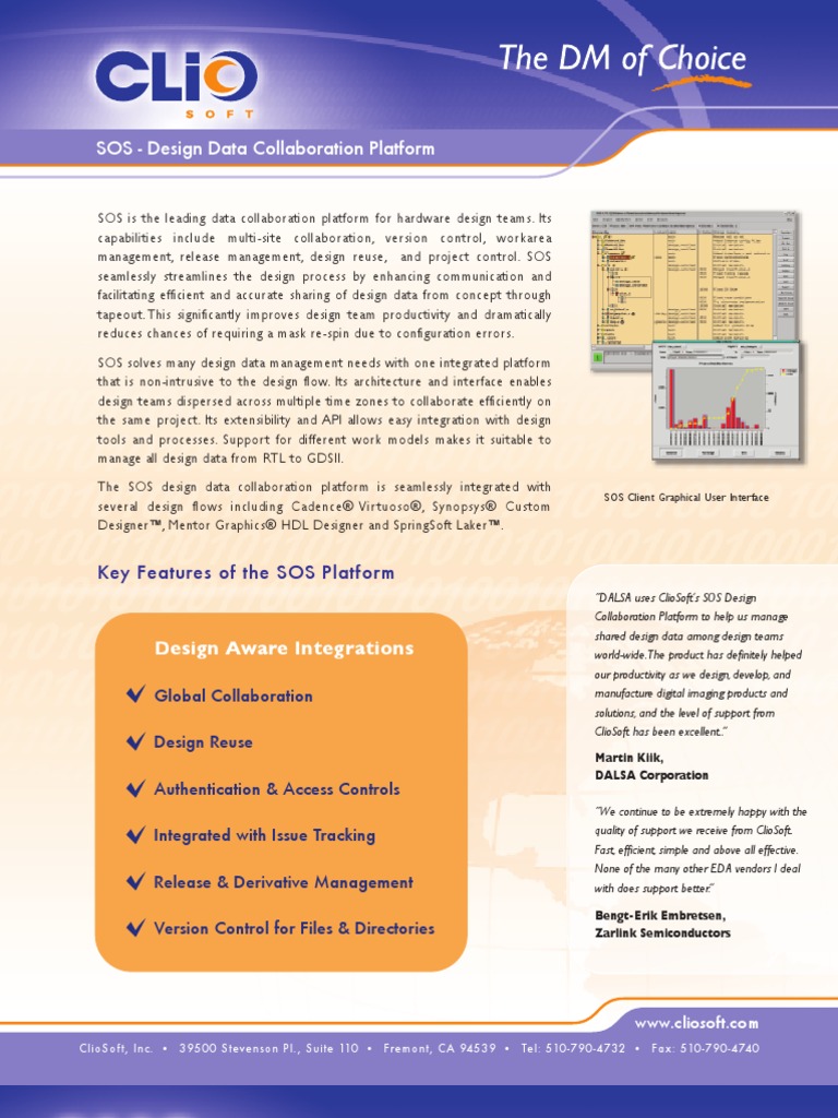 SOS - Design Data Collaboration Platform | PDF | Version Control ...