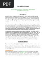 Descriptive Words for Art Critique | PDF | Shape | Art Media