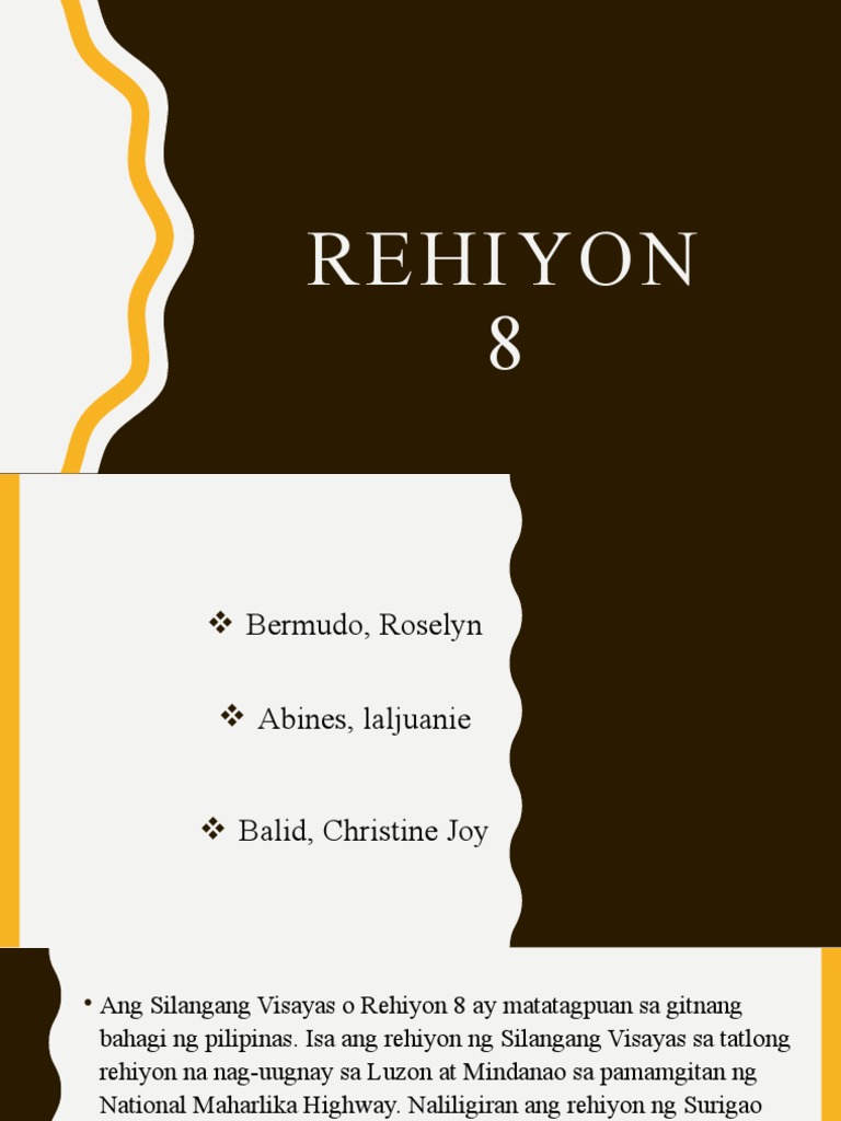 Rehiyon 8 | PDF