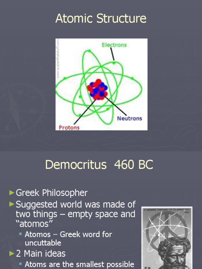Atomic Structure Theory 2017 | PDF | Atoms | Atomic Nucleus