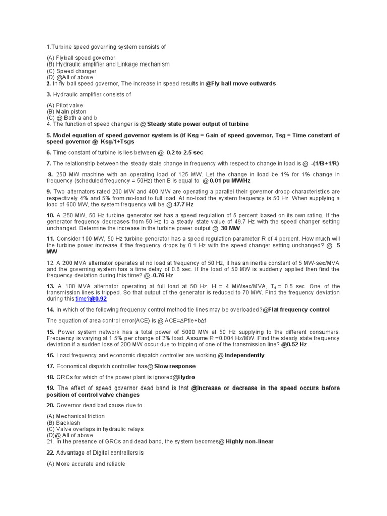 Power System Operation and Control | PDF | Electric Power Transmission ...