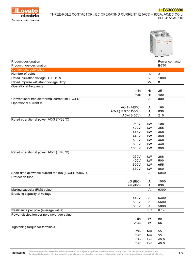 Contact Characteristics | PDF | Alternating Current | Mains Electricity