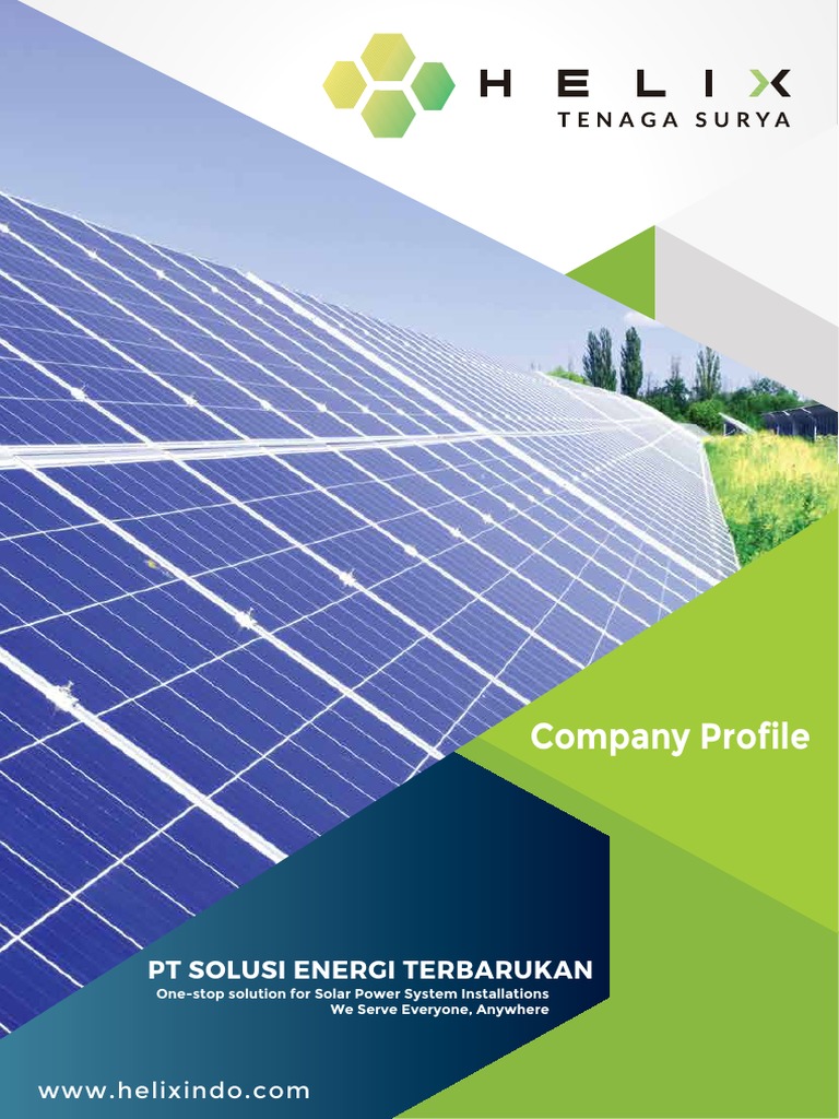 Company Profile for Solar Power Installation Leader | PDF | Solar Power ...