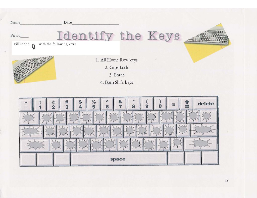 Key Fill-in Guide for Documents | PDF