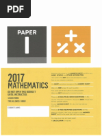 ICAS 2017 Math Year9-10 | PDF | Mathematics