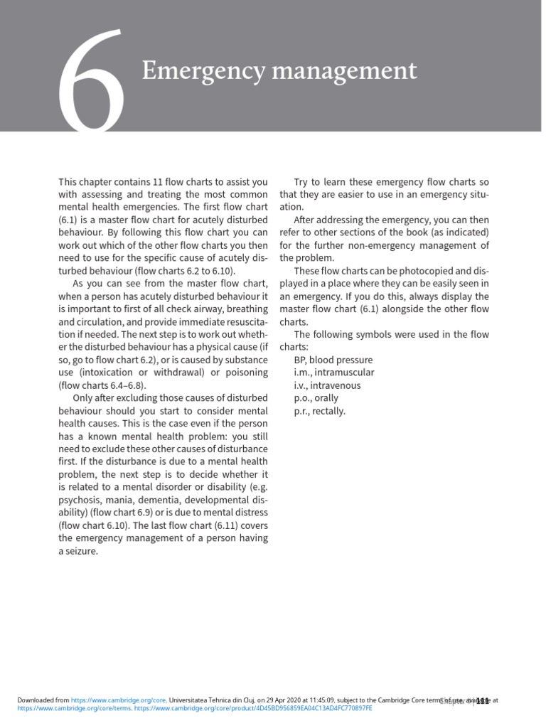 Assessing and Managing Mental Health Emergencies: A Guide to Emergency ...