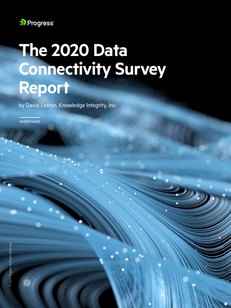 The 2020 Data Connectivity Survey: by David Loshin, Knowledge Integrity, Inc | PDF | Cloud ...
