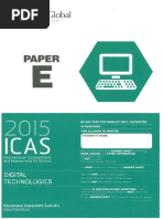 Icas Science Paper A | PDF | Water | Soil