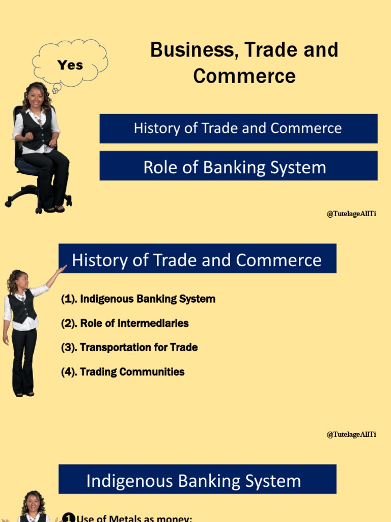 History of Trade and Commerce - 11th CBSE - TutelageAllTime | PDF ...