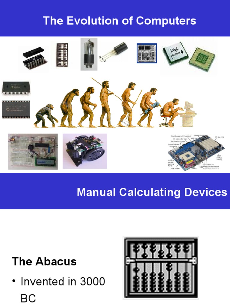 History of Computer Evolution | PDF | Computer Programming | Assembly ...