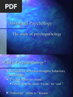 Abnormal Psychology Notes | PDF | Mental Disorder | Psychotherapy