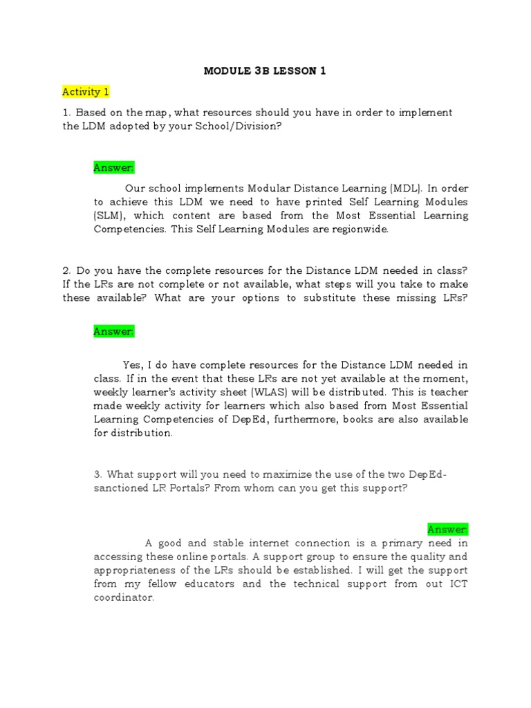 Cultura - LDM2 - Lac28 - Module 3B | PDF