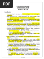 Manoeuvring Booklet | PDF | Rudder | Ships