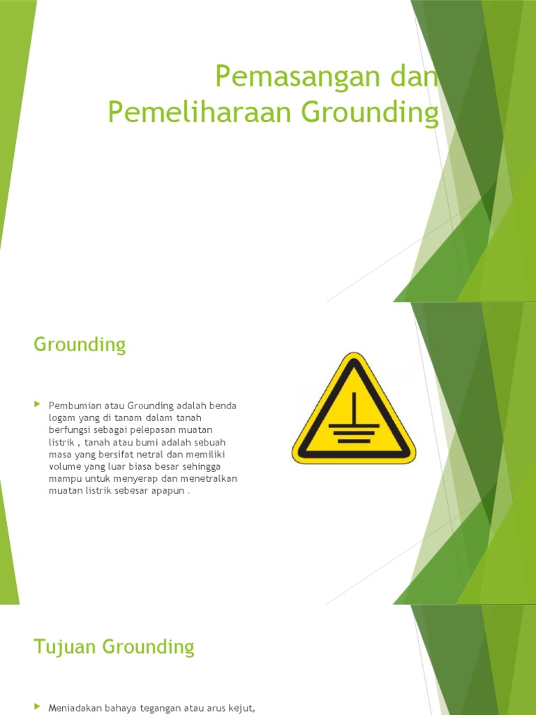 Pemasangan Dan Pemeliharaan Grounding | PDF